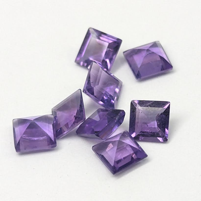 Amethyst- Assorted Shaped Faceted Gemstones – Mountain Gems Burnaby