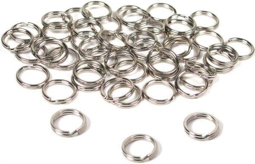 9mm Split Ring- Nickel Silver – Mountain Gems Burnaby