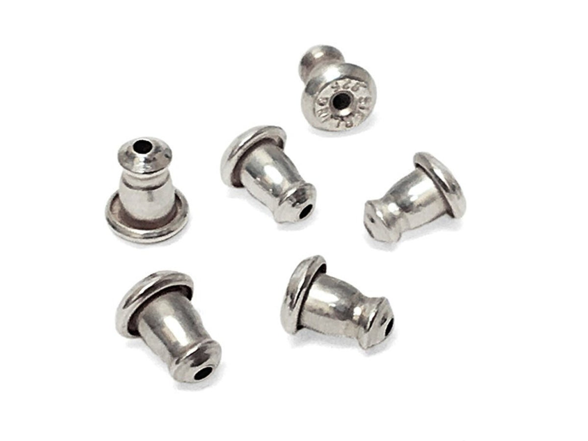 Bullet Clutch Back- Silver Colour – Mountain Gems Burnaby