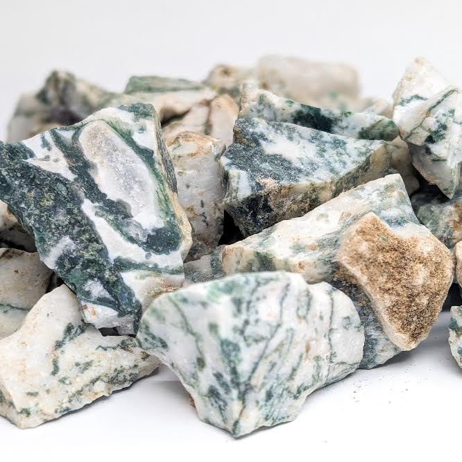 Tree Agate- Tumbling Rough – Mountain Gems Burnaby