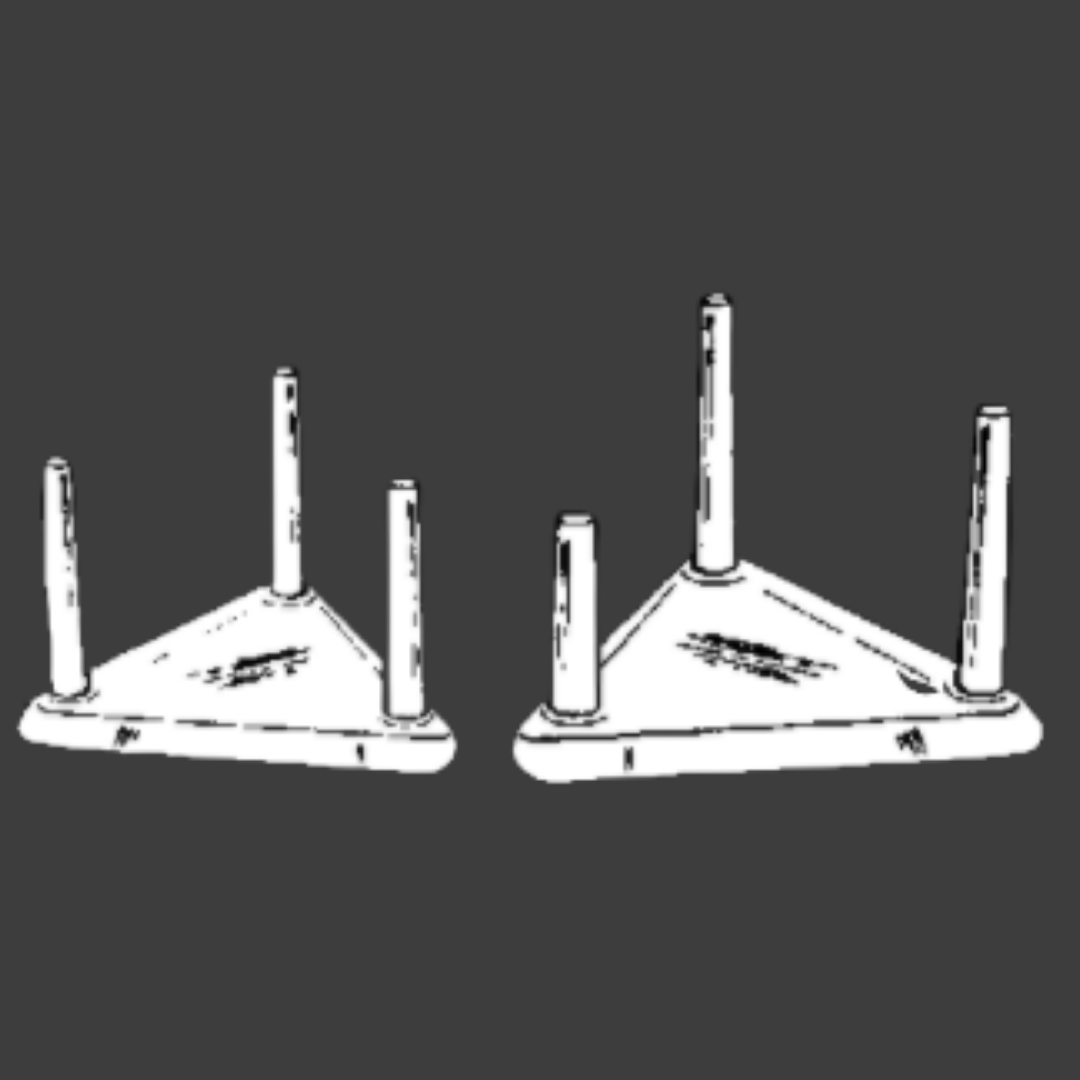 3 Peg Triangle Stand – Mountain Gems Burnaby